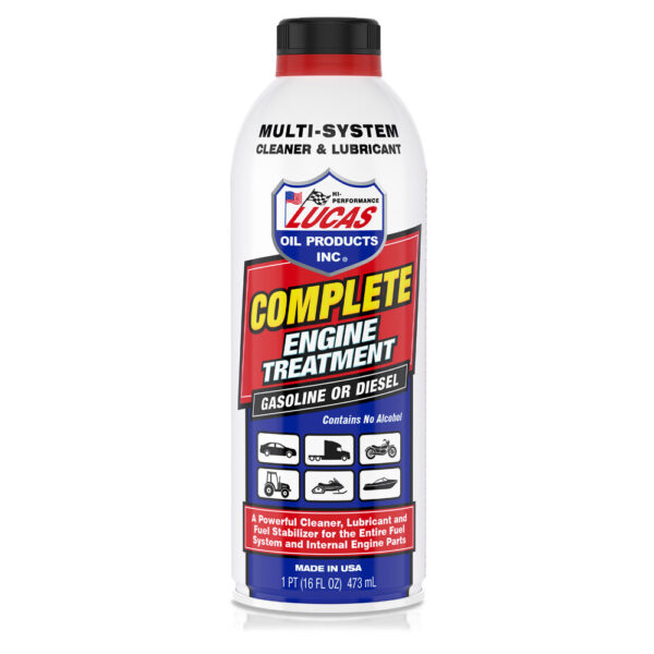 Lucas Complete Engine Treatment - 16 Oz - Fivestar Automotive