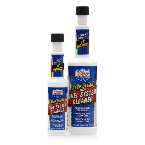 Lucas Deep Clean Fuel System Cleaner - 5.25 Oz - Fivestar Automotive